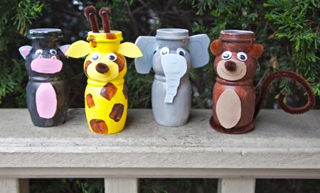Reciclagem no Meio Ambiente Animais de Material Reciclável – Passo a Passo